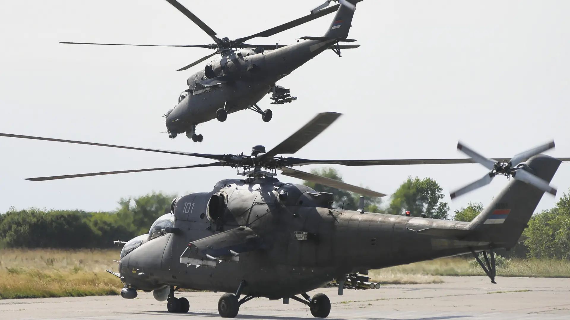 Vatrena podrška: Ovako izgleda borbena obuka u protivoklopnoj helikopterskoj eskadrili Vojske Srbije